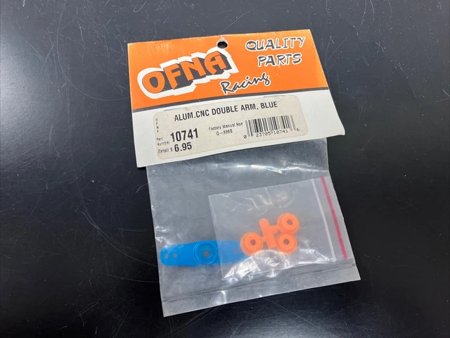 OFNA RACING 10741 Aluminum CNC Double Arm, Blue, RC R/C Car Parts $13. ...