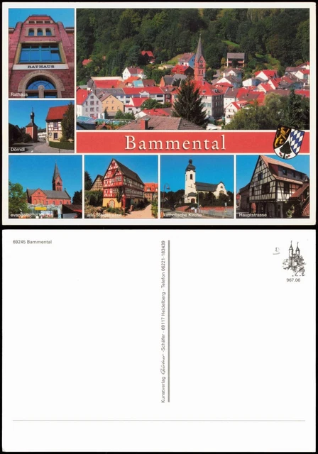 BAMMENTAL RATHAUS alte Steigstrasse evangelische Kirche uvm. 2006 EUR 3 ...
