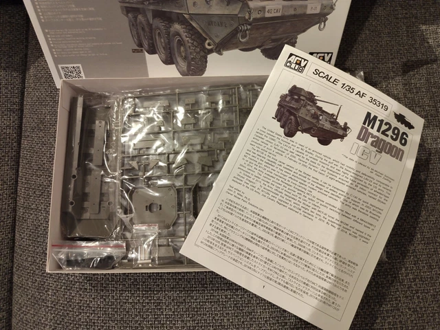 AFV CLUB AF35319 Stryker M1296 Dragoon Infantry Carrier Vehicle 1/35 ...