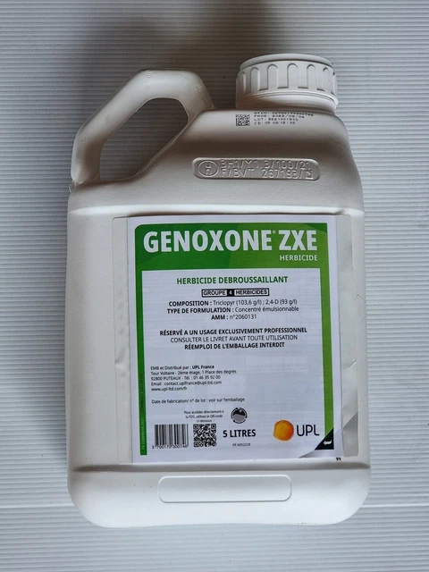 RARE DÉBROUSSAILLANT HERBICIDE non désherbant 1 LITRE DE GENOXONE PRO ...