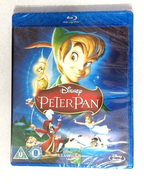 PETER PAN BLU RAY SEALED Disney Classics No 14 £3.60 - PicClick UK