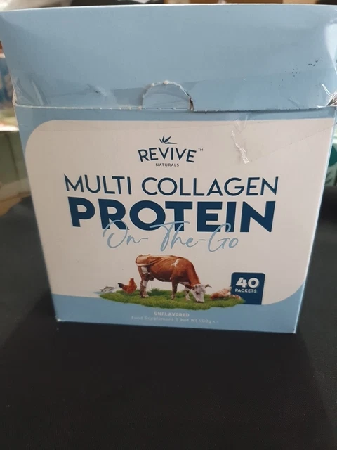 REVIVE MULTI-COLLAGEN PROTEIN Powder Packets - approx 40 sachets £12.50 ...