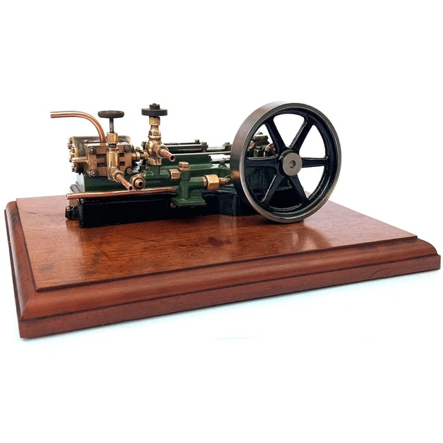 A FINE VINTAGE Stuart Turner S50 Horizontal Live Steam Engine With ...