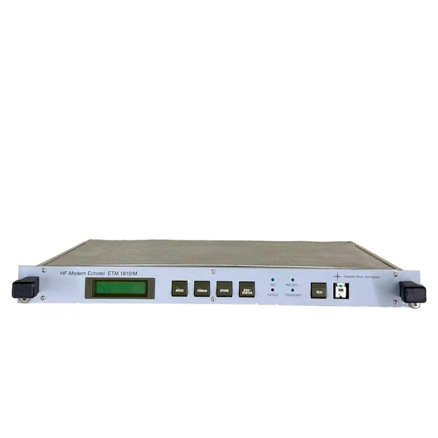 DAIMLER-BENZ AEROSPACE HF-MODEM Echotel ETM 1810/M EUR 99,95 - PicClick DE