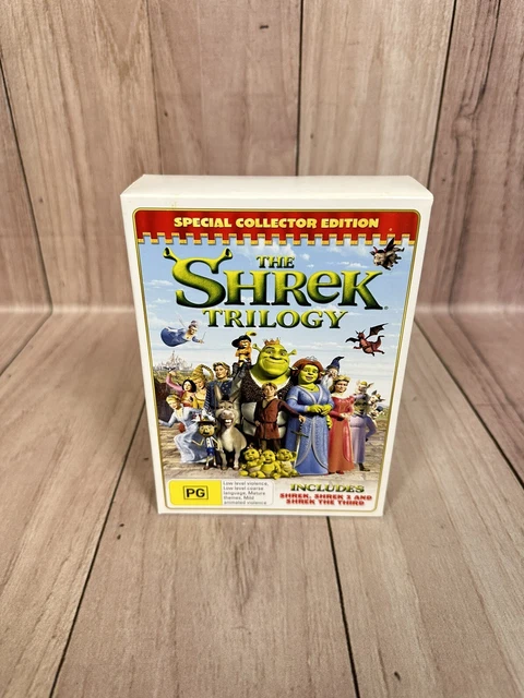 THE SHREK TRILOGY, Special Collectors, Edition, Edition,Box Set (DVD ...