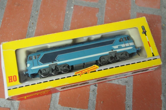 FLEISCHMANN EN HO locomotive type A1A A1A 68001 SNCF ref 1386 CC 2 ...