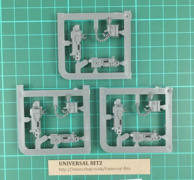 RAVENWING HEAVY BOLTERS x 3 Accessories Dark Angels Warhammer 40k Z5 B ...