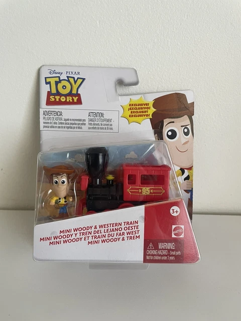 DISNEY PIXAR TOY Story Mini Woody and Western Train [Brand New in Box ...