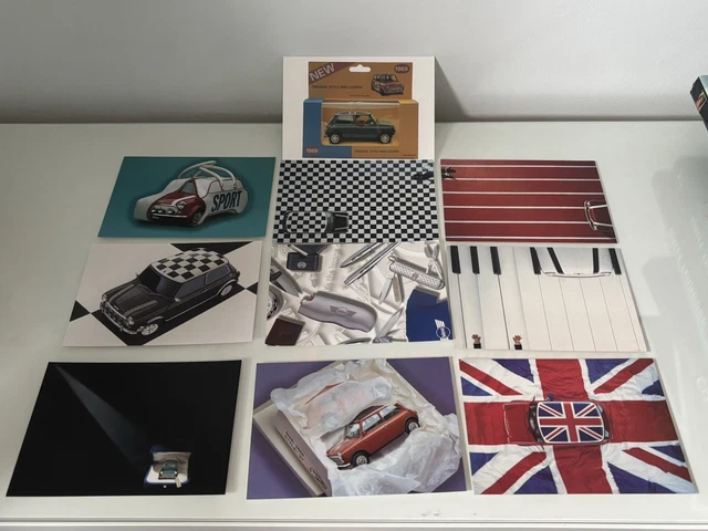 ROVER MINI MPI Dealer Postcards (Complete Collection, Mint Condition) £ ...
