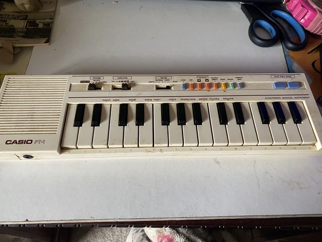 VINTAGE CASIO PT - 1 KEYBOARD Fully Working £20.00 - PicClick UK
