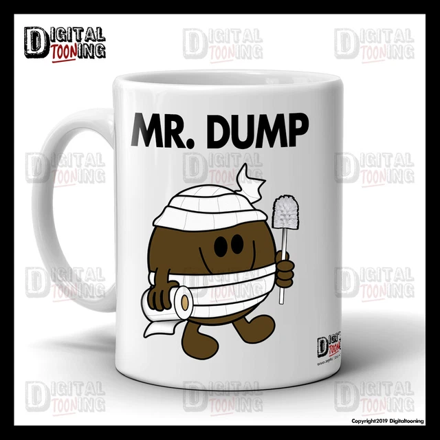 MR DUMP MUG Stocking Filler Secret Santa Work Gift Office Xmas Christmas £8.99 - PicClick UK