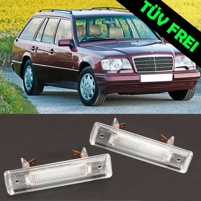 LED LICENSE PLATE lighting Mercedes Benz W124 station wagon S124 R129 ...