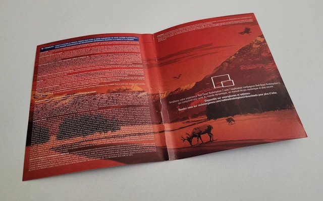 SONY PLAYSTATION PS4 - Red Dead Redemption II 2 - Jaquette / Cover ...