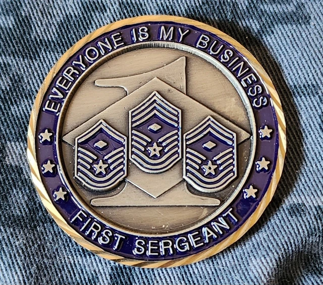 U. S. AIR Force First Sergeant Challenge Coin AFSA 2003 International ...