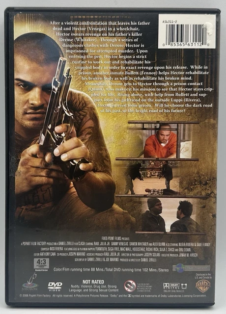 CLASH DVD WIDESCREEN Rail Julia Jr. Danny Venegas Damon Whitaker Alex ...