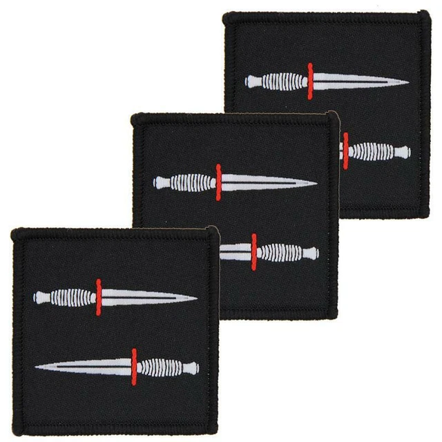 BRITISH ARMY SPECIAL OPERATIONS BRIGADE ASOB DAGGER TRF FLASH x3 TRF ...