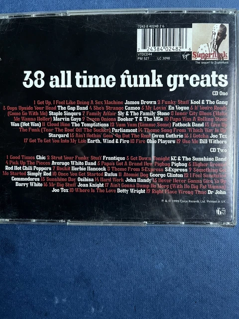 THE BEST FUNK Album In World Ever Used 38 Track Compilation Cd 70s 80s ...
