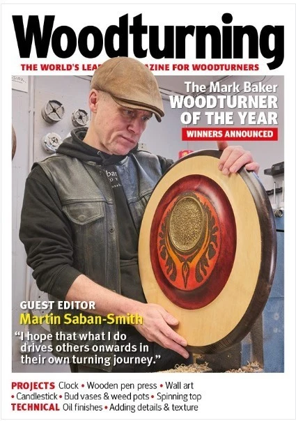 WOODTURNING MAGAZINE(UK) ISSUE 406/ THE MARK BAKER WOODTURNER OF THE YEAR $22.25 - PicClick AU