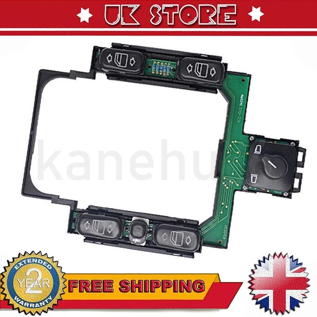 2108200110 WINDOW CENTER Control Switch Console For Mercedes Benz W210 ...