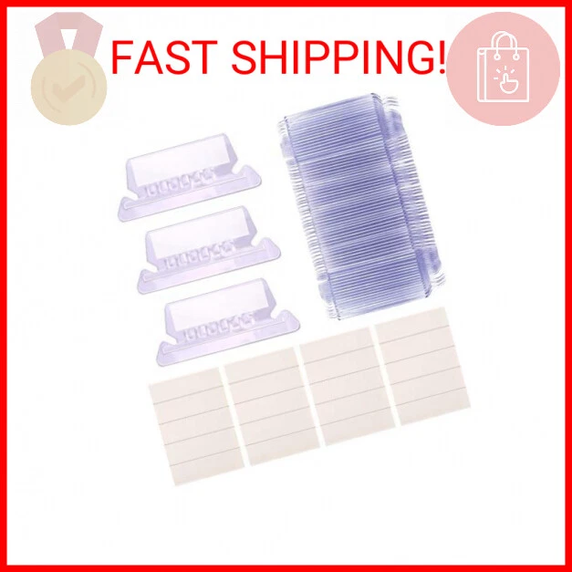 AIEX HANGING FILE Tabs and Inserts Clear File Folder Labels Filing Tabs ...