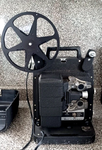 BELL & HOWELL 8mm Autoload Movie Projector Model 256 w/Bulb Works (read desc) £23.50 - PicClick UK