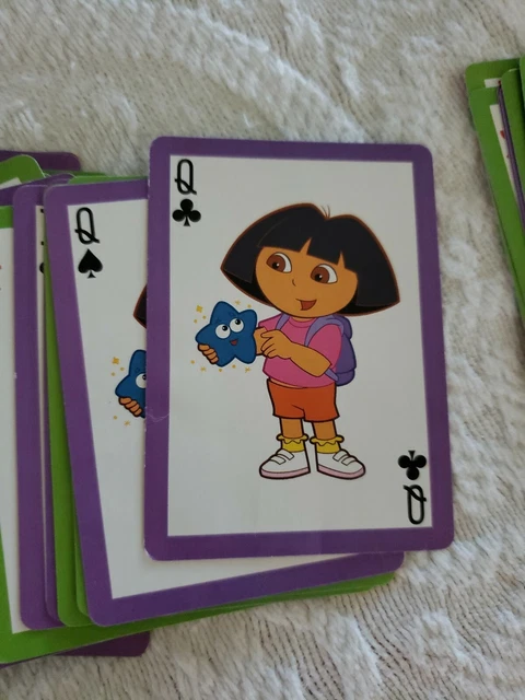 NICK JR. DORA The Explorer Playing Cards RARE £4.03 - PicClick UK