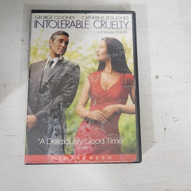 INTOLERABLE CRUELTY (DVD, 2004) $5.75 - PicClick CA