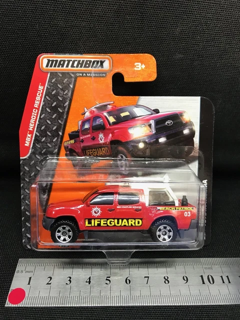 MATCHBOX DIECAST LIFEGUARD Beach Patrol Collectable Scale 1:64 $6.99 ...