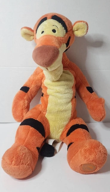 DISNEY STORE EXCLUSIVE Tigger 14" Plush Stuffed Toy Original Authentic ...
