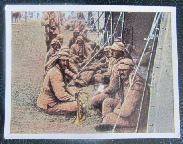 GERMAN CIGARETTE CARD Post Ww1 military pictures Turkish Troops EUR 3 ...