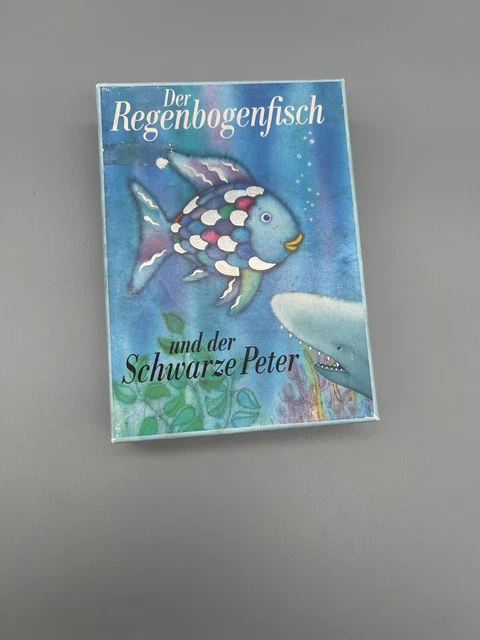 DER REGENBOGENFISCH SCHWARZER Peter Retro RAR sehr Selten Tolle Glitzer ...