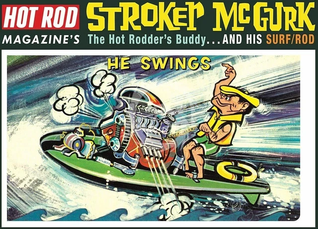 PLASTIKMODELL STROKER MCGURK Surf Rod, MPC MPC873, Maßstab 1/6 EUR 42 ...