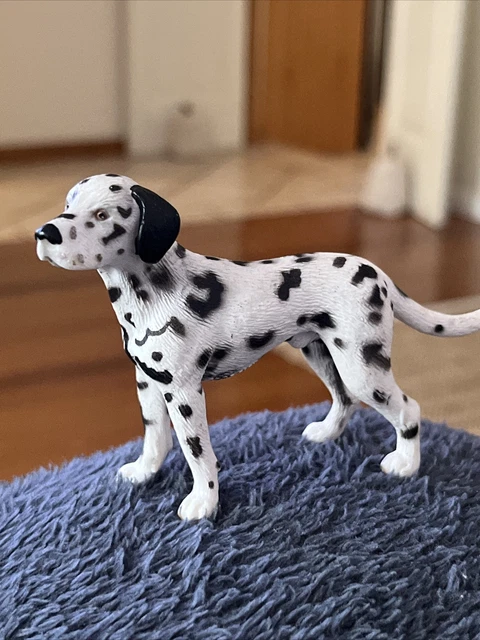 SCHLEICH 16346 DALMATIAN Male dog farm life retired figurine rare toy ...