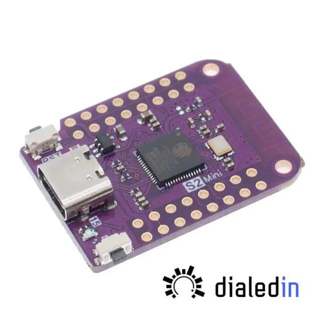WEMOS S2 MINI ESP32-S2, WiFi Wireless IoT Arduino Development Board EUR ... WEMOS S2 MINI ESP32-S2, WiFi Wireless IoT Arduino Development Board EUR ...