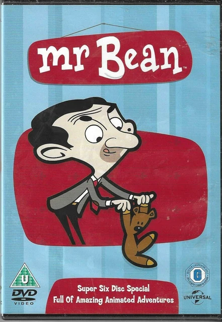 MR BEAN - Super 6 Disc Special Full of Amazing Animated Adventures DVD ...