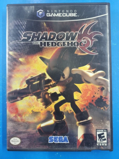 SHADOW THE HEDGEHOG (GameCube, 2005) Box, Manual & Insert, No Game Disc ...