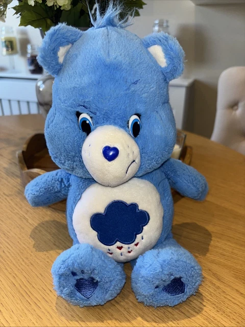 GRUMPY BEAR PLUSH Soft Toy. Care Bears. Blue. Rain Storm Cloud. £11.11 ...