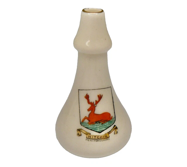 SHELLEY CRESTWARE MODEL 'Arabian wine vessel' artefact c.1920 Hitchin ...