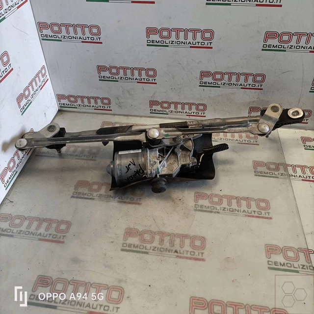 46804522 MECCANISMO TERGIPARABREZZA CON MOTORINO per FIAT PANDA CLASSIC ...