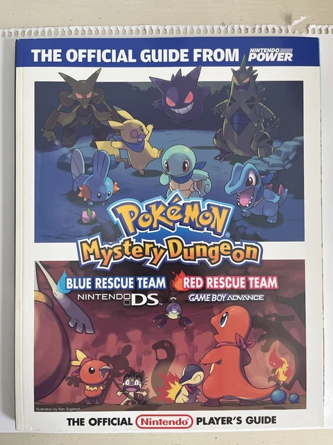 POKÉMON MYSTERY DUNGEON Red/Blue team Nintendo power official strategy ...