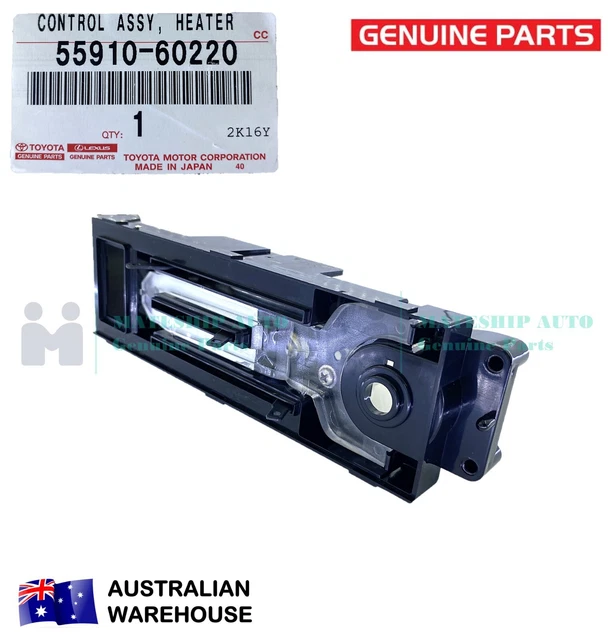 GENUINE TOYOTA LANDCRUISER 79 Series AC Heater Control Assy Vent Switch ...