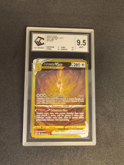 CARTE POKÉMON - Arceus Vstar - Gold GG70/GG70 - EB12.5 Zenith Suprême ...