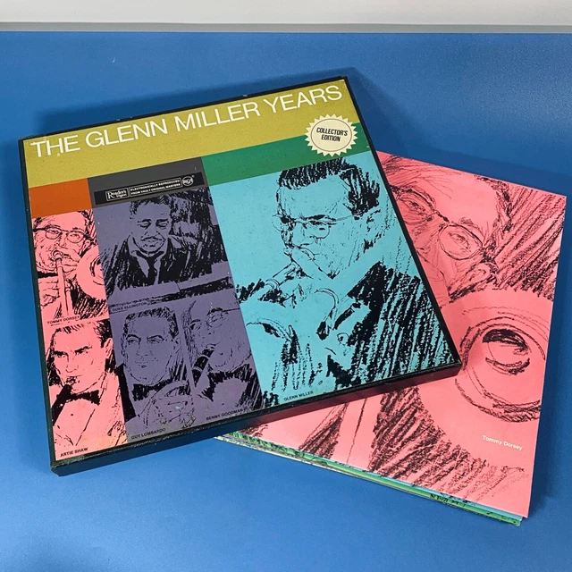 THE GLENN MILLER YEARS Vinyl Box Set Seven Quality 12" LP Records ...