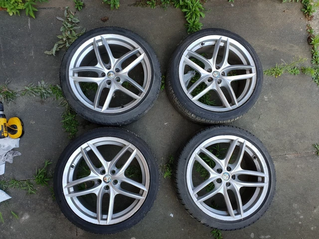 ALFA ROMEO GT Cloverleaf 18 Inch Alloy Wheels £420.00 - PicClick UK