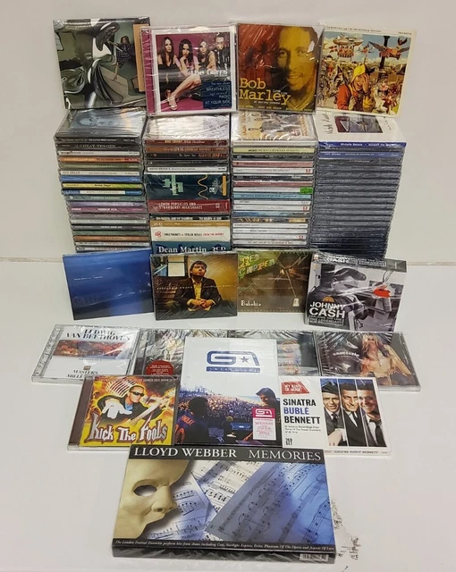 120 X CD Joblot neuf et scellé - Marley Rosendal Corrs Cash Capper ...