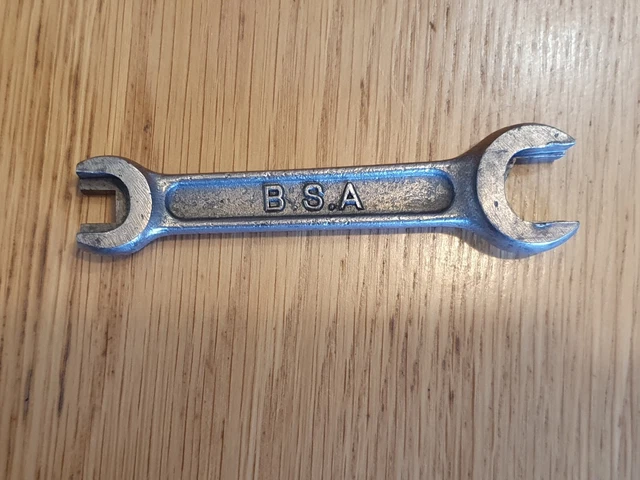 VINTAGE BSA SPANNER With Three Rifles Logo £5.92 - PicClick UK
