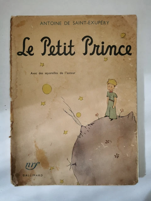 LE PETIT PRINCE, Saint Exupéry, Edition Galimard, 1949 EUR 1,00 - PicClick FR