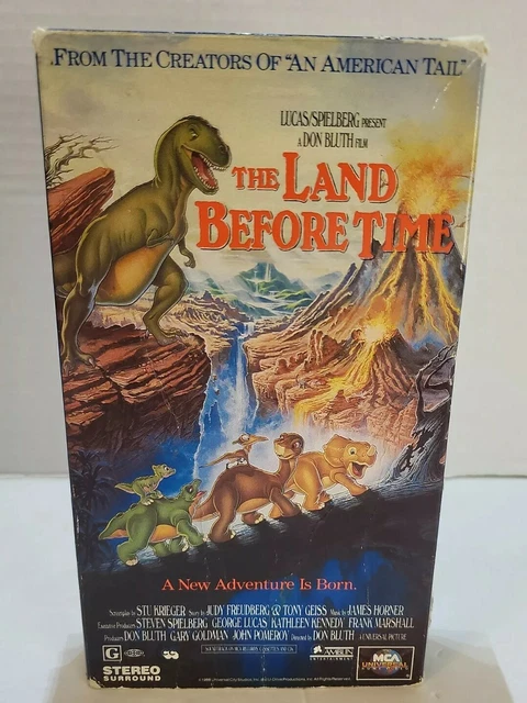 THE LAND BEFORE Time VHS Universal Pictures 1989 MCA Movie $7.44 ...