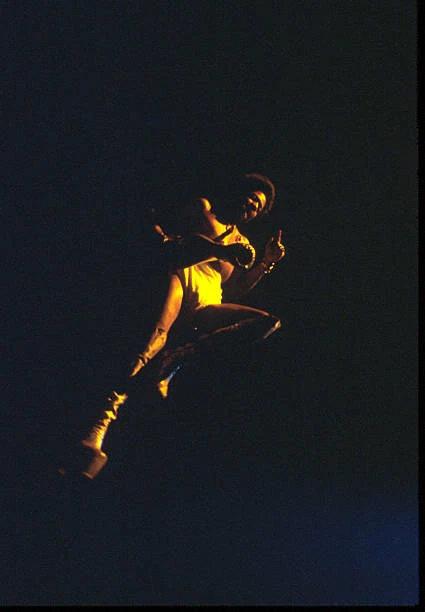 GARRY SHIDER OF the funk band Parliament Funkadelic in LA 1977 OLD ...