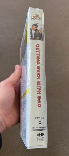 SEALED GETTING EVEN With Dad Ted Danson Macaulay Culkin VHS 1994 ...